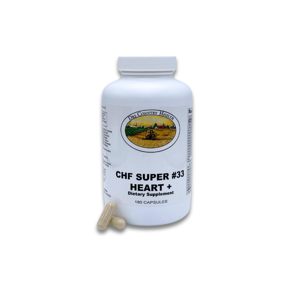 CHF #33 Heart+ 180 Capsules | DRS Country Health