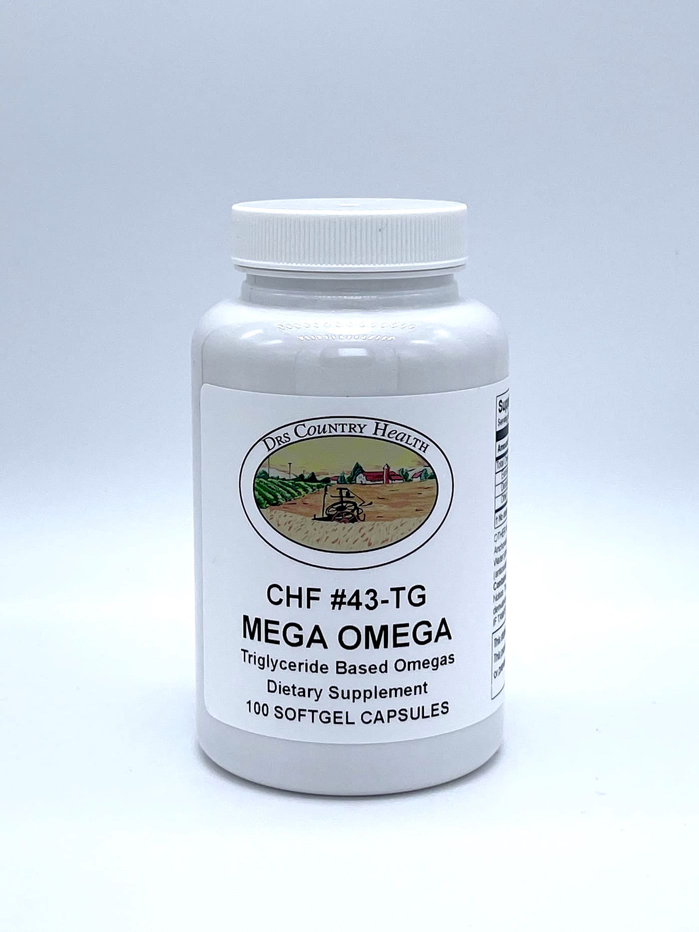 CHF #43TG Mega Omega 100 softgel | DRS Country Health